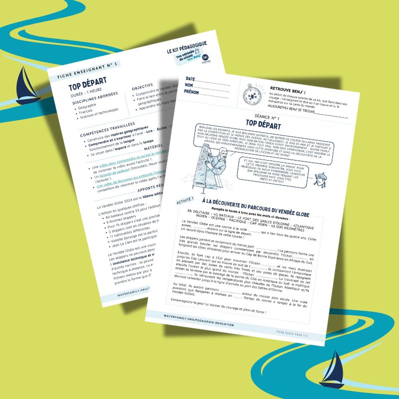 Séance 1 - Top départ ! - Kit pédagogique Ton odyssée du vivant avec Benj'